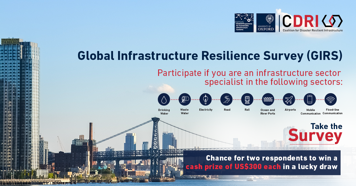 Global Infrastructure Resilience Survey | OPSIS | Oxford Programme for Sustainable ...